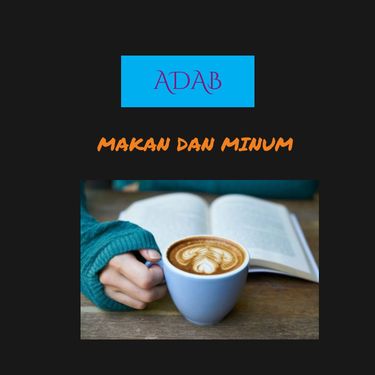 Book Creator | ADAB MAKAN DAN MINUM