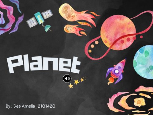 Book Creator | "PLANET"