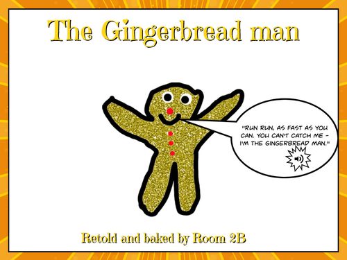 Book Creator | The gingerbread man