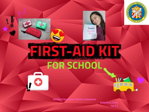 Book Creator | School first-aid kit