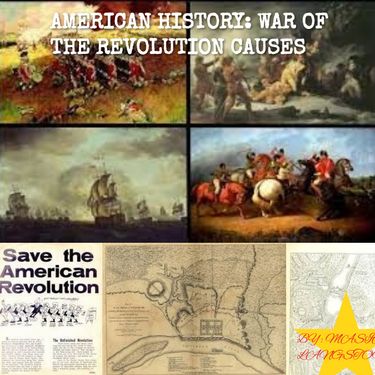 Book Creator | Causes of the American Revolution