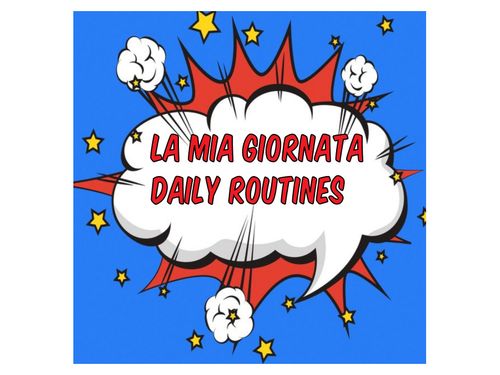 Book Creator | Daily routines