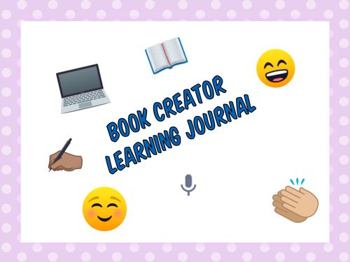 Book Creator | K-3 Book Creator Learning Journal