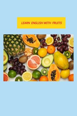Book Creator | FRUITS