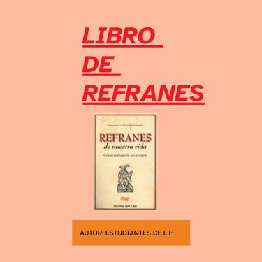Book Creator | LIBRO DE REFRANES