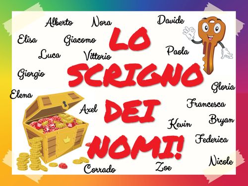 Book Creator | "Lo scrigno dei nomi"