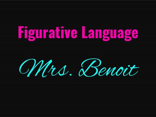 Book Creator | Figurative Language