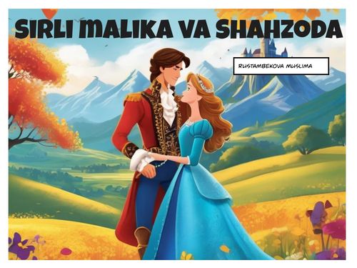 Book Creator | sirli malika va shahzoda