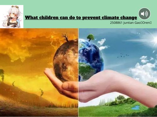 Book Creator | What children can do to prevent climate change?