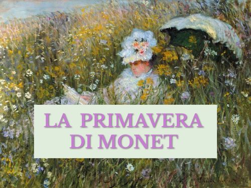 Book Creator | La primavera di Monet