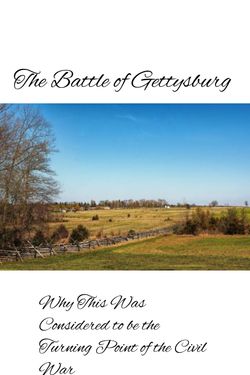 Book Creator | The Turning point of the Civil War