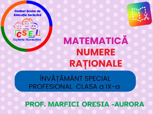 Book Creator | Matematica -Numere rationale