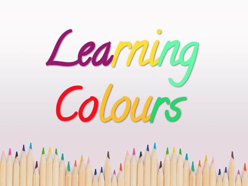 Book Creator | Learning Colours