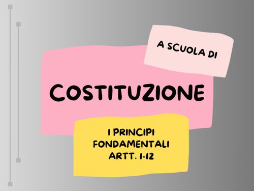 Book Creator La Costituzione Italiana