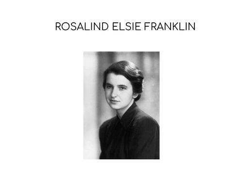 Book Creator | Rosalind Franklin