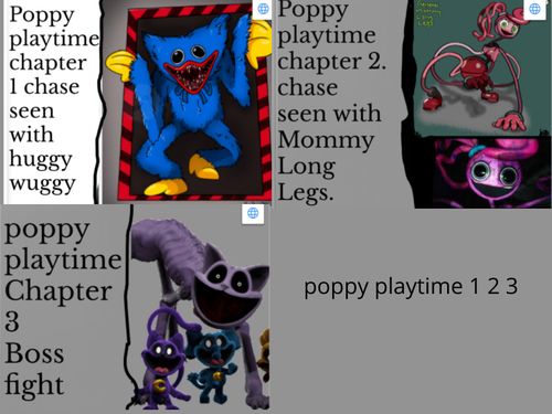 Book Creator | poppy playtime 1 2 3