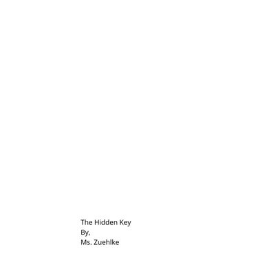 Book Creator | The Hidden Key