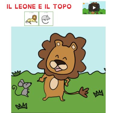 Book Creator | IL LEONE E IL TOPO
