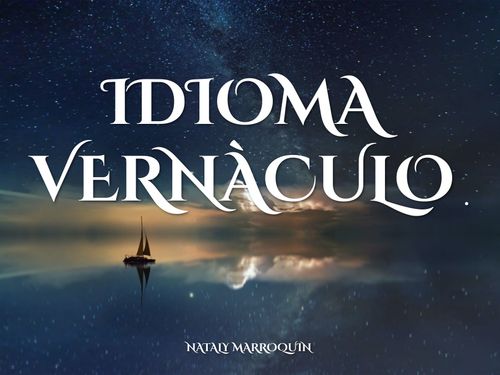 Book Creator | IDIOMA VERNÀCULO