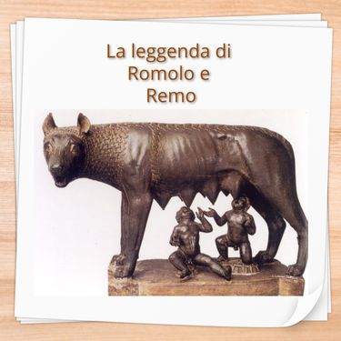 Book Creator | La leggenda di Romolo e Remo