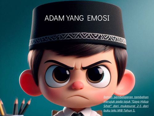 Book Creator | Adam yang emosi