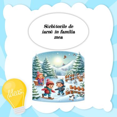 Book Creator | Sărbătorile de iarnă în familia mea