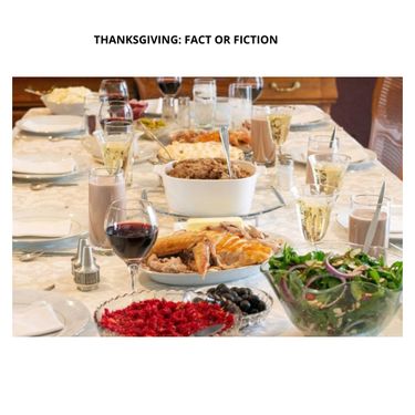 Book Creator | THANKSGIVING: FACT OR FICTION