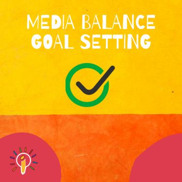 Book Creator | Media Balance Goal Setting