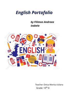 Book Creator | English Portofolio