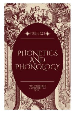 Book Creator | PHONETICS AND PHONOLOGY