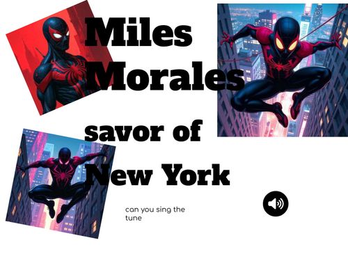 Book Creator | Miles Morales