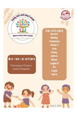 Book Creator | SHPS Student Newsletter