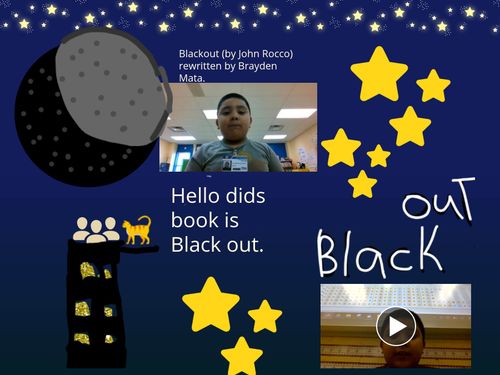 Book Creator | Blackout