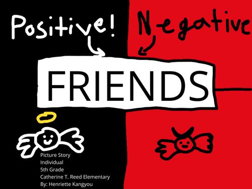 Book Creator | Positive! Negative Friends
