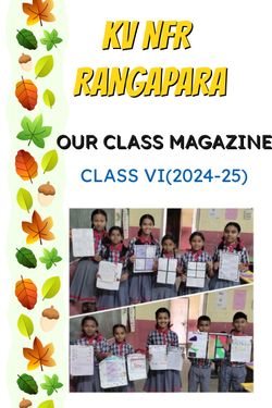 Book Creator | CLASS 6 e-MAGAZINE