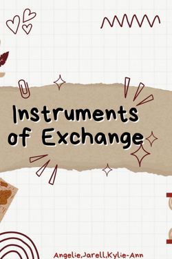 Book Creator | instruments of exchange