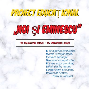 Book Creator | Proiect educațional Eminescu