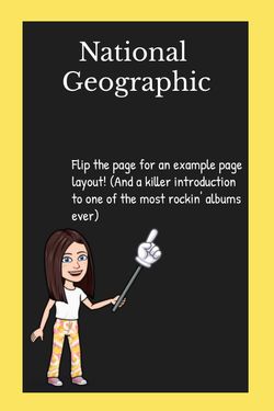 Book Creator | National Geographic Project