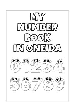 Book Creator | Numbers Coloring Book