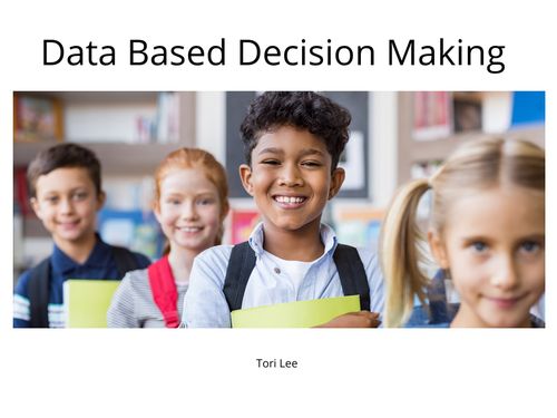 Book Creator | Data Based Decision Making