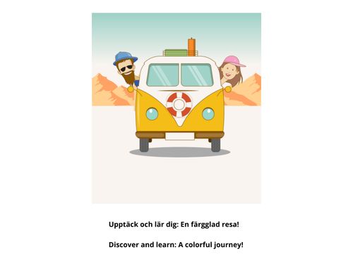 Book Creator | Upptäck och lär dig: En färgglad resa