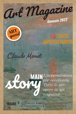 Book Creator | Art Magazine presenta: Claude Monet