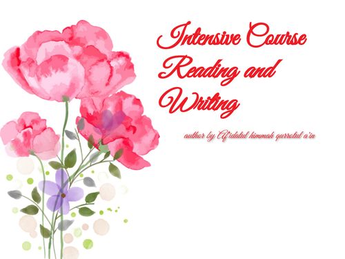 Book Creator | Intensive Course