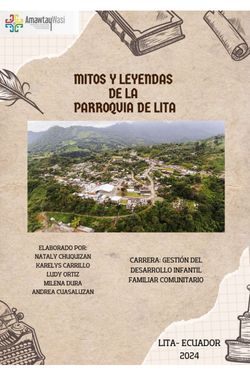 Book Creator | MITOS Y LEYENDAS DE LA PARROQUIA LITA_