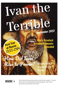Book Creator | Ivan the Terrible