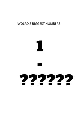 Book Creator | BIGGEST NUMBERS