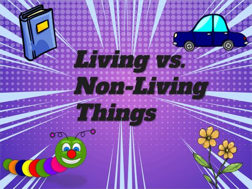 Book Creator | Living vs Non-living