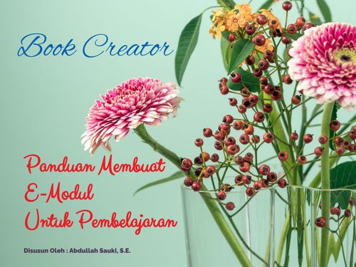 Book Creator | Panduan e-Modul
