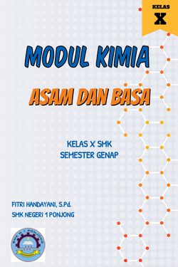 Book Creator | Modul Kimia Materi Asam dan Basa