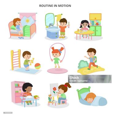 Book Creator | daily routine